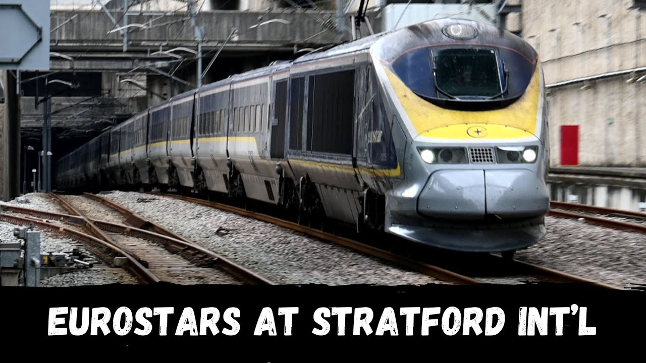 FAST Eurostar passes at Stratford International - includes gold Olympic ...