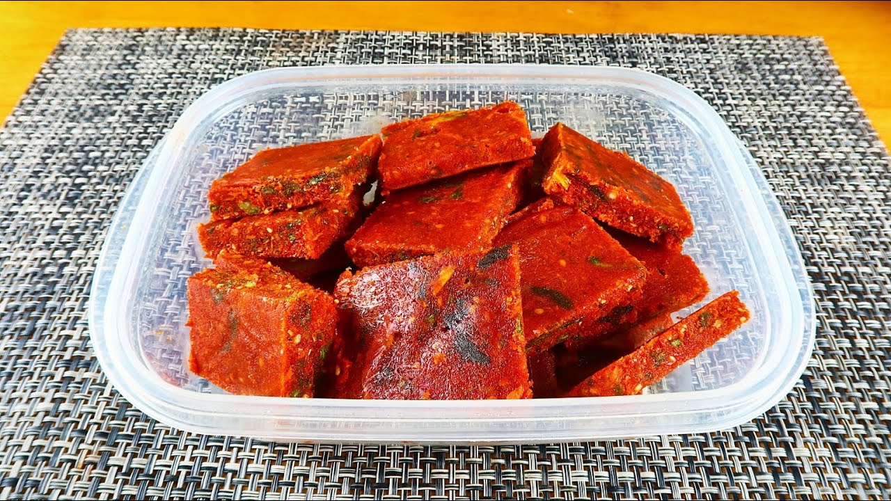 김장김치양념 보관법 생선조림 할 때 정말 편하고 맛있어요♡ How to store kimchi seasoning - YouTube