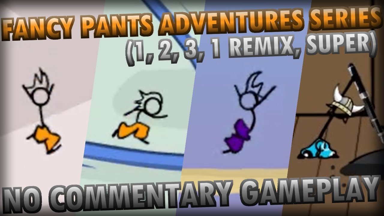 Fancy Pants Adventures Series (NO COMMENTARY GAMEPLAY) - YouTube