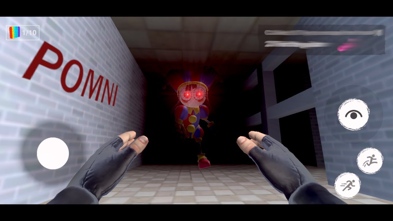 [POMNI] Scary Amazing Digital Circus horror abandoned toy factory ...