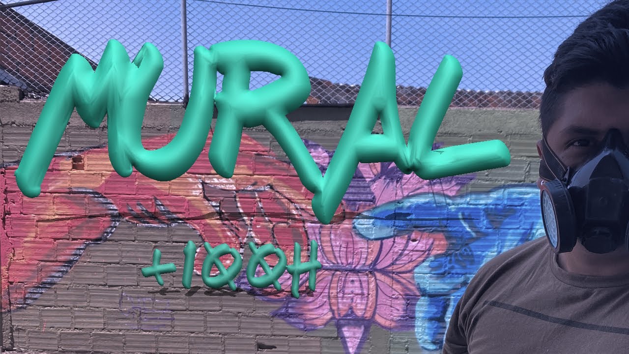 Mi VERSIÓN de la Creación de Adán ( MURAL//GRAFFITI + 100HS ) - YouTube