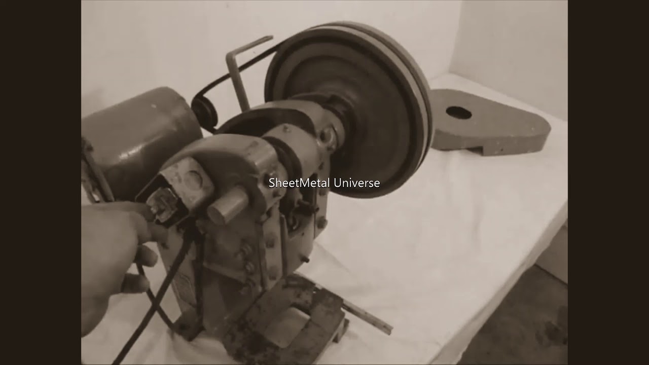 Pocket Press Machine || Smallest Press || Sheet metal Press Machine ...