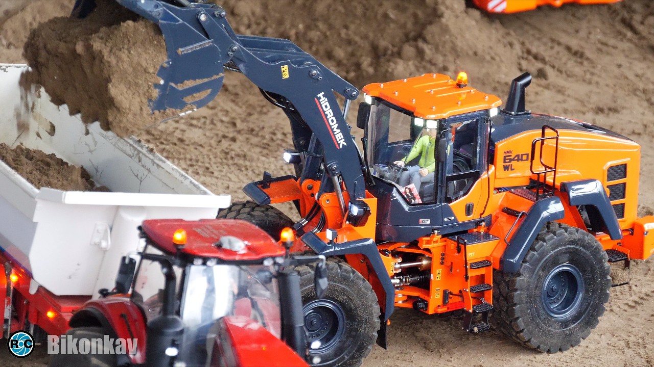 RC Vehicles 1/14 scale work on the Construction Site! Awesome RC Tamiya ...