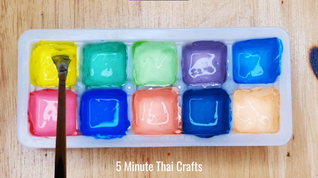 Color mixing ll 20 new Colors Made from Just 4 Primary Colors - YouTube