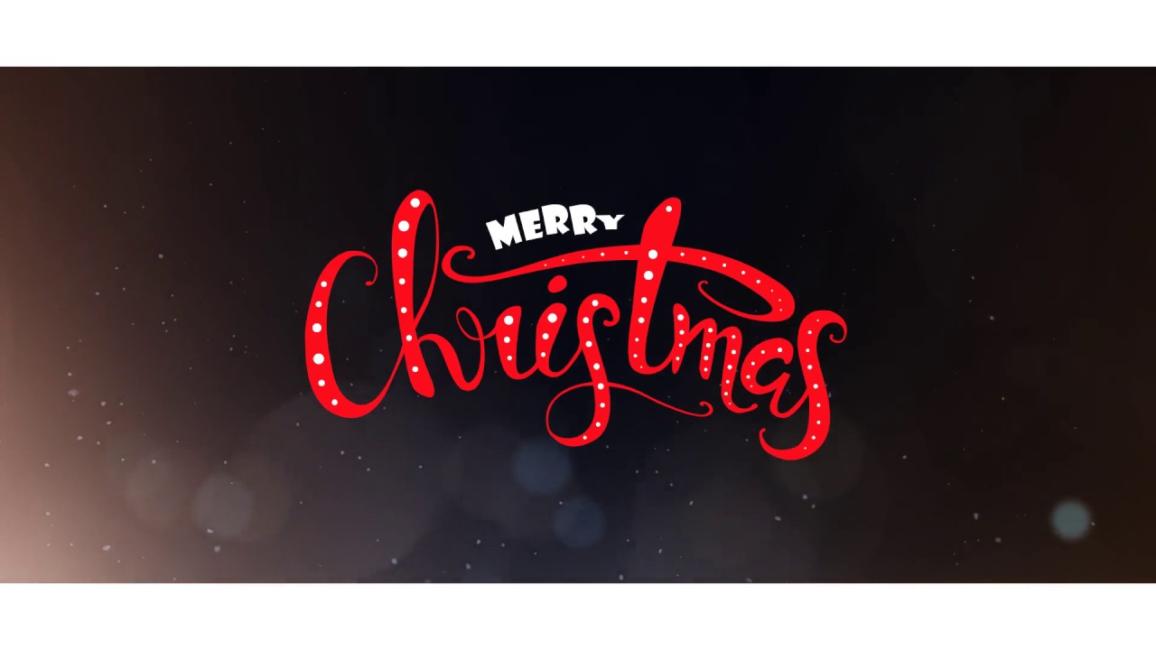 10 Hand Drawn Animated Christmas Titles - YouTube
