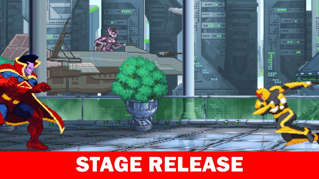 Chandilar, Shi'ar Throneworld Stage 1.1 & 1.0 - MUGEN RELEASE - YouTube