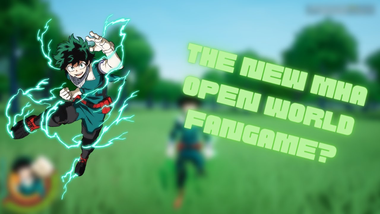 TESTING THE NEW OPEN WORLD MY HERO ACADEMIA GAME (My Hero Academia ...