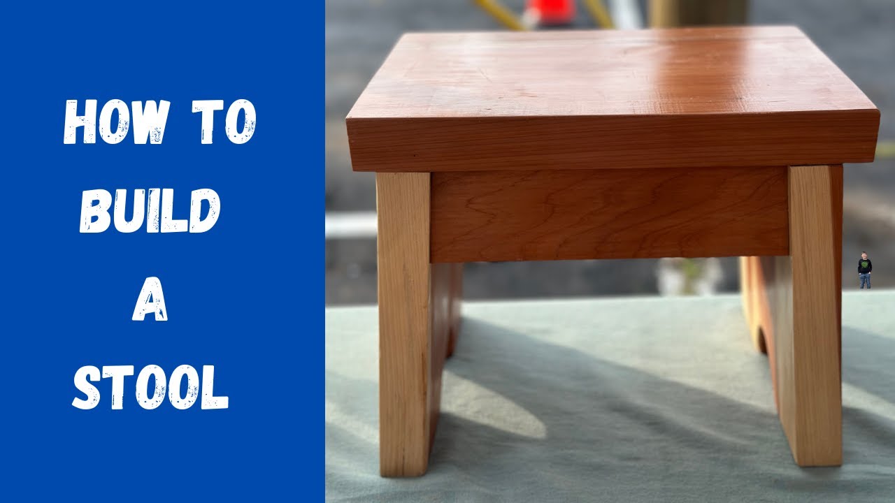 SIMPLE Stool Build! - YouTube