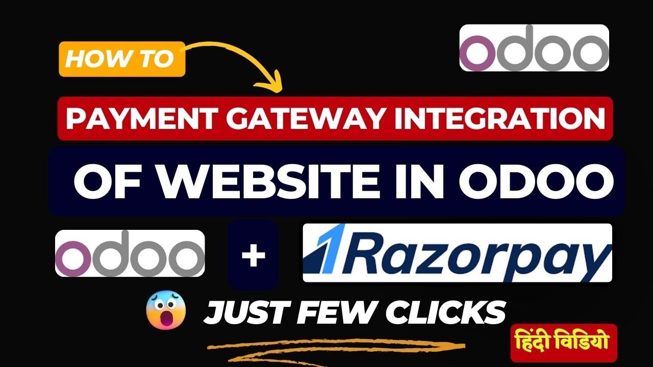 Odoo Payment Gateway Integration | Razorpay Payment Gateway Integration in Odoo eCommerce ...