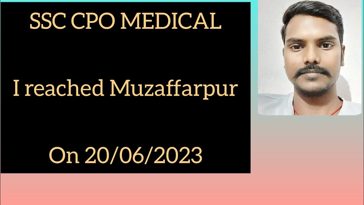 SSC CPO DV &Medical|| CPO medical dv and medical 2022 - YouTube