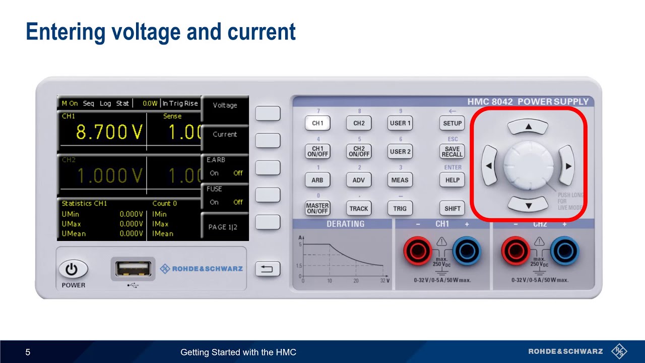 Getting Started with R&S HMC Power Supplies - YouTube