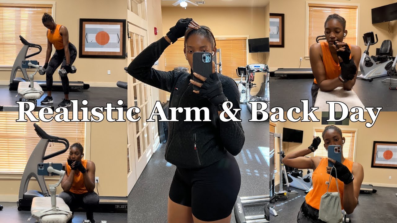 Upper Body Day at the Gym: Building the Arms & Back - YouTube