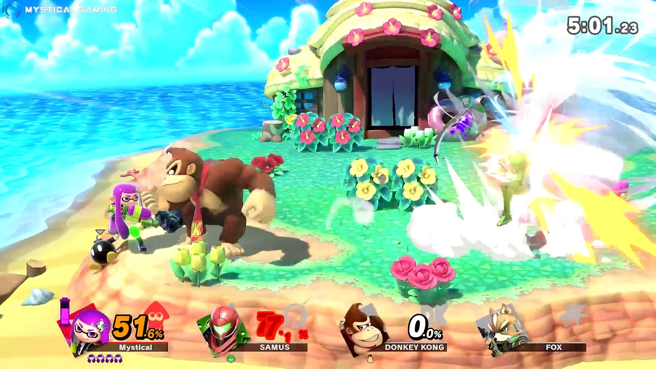 Super Smash Bros Ultimate - Stock Battle (Inkling) (Switch) - YouTube