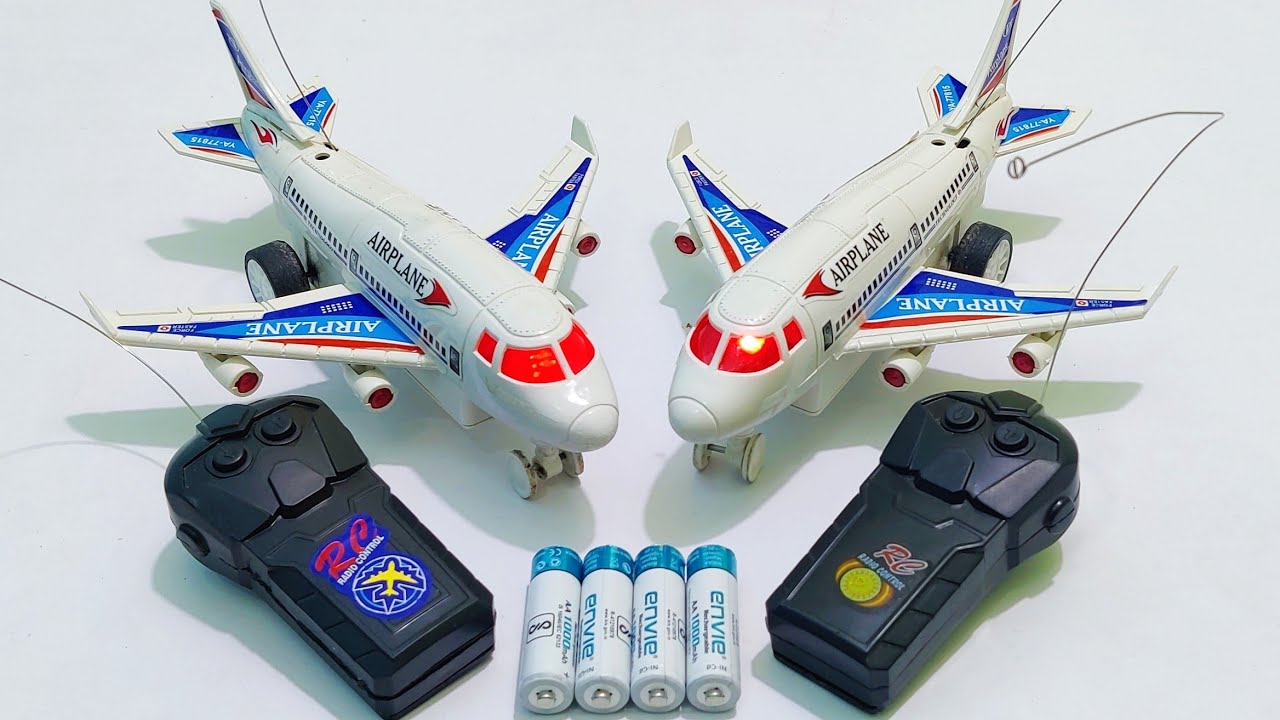 2 rc airplanes and 1 remote | remote control airplane | Airbus A380 ...