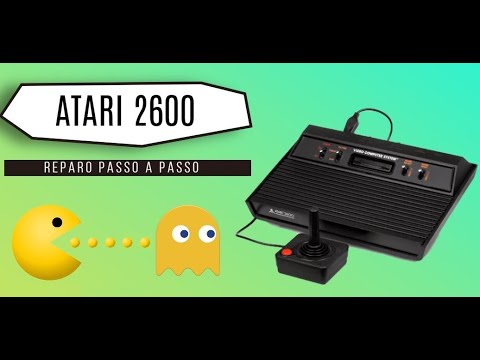 ATARI 2600 NÃO LIGA, REPARO PASSO A PASSO - ATARI DOES NOT WORK, STEP BY STEP REPAIR. - YouTube