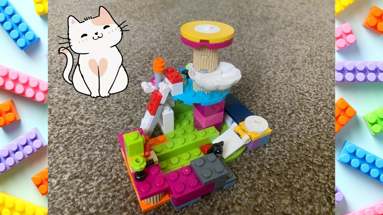 A Cosy Lego Cat Tree - YouTube