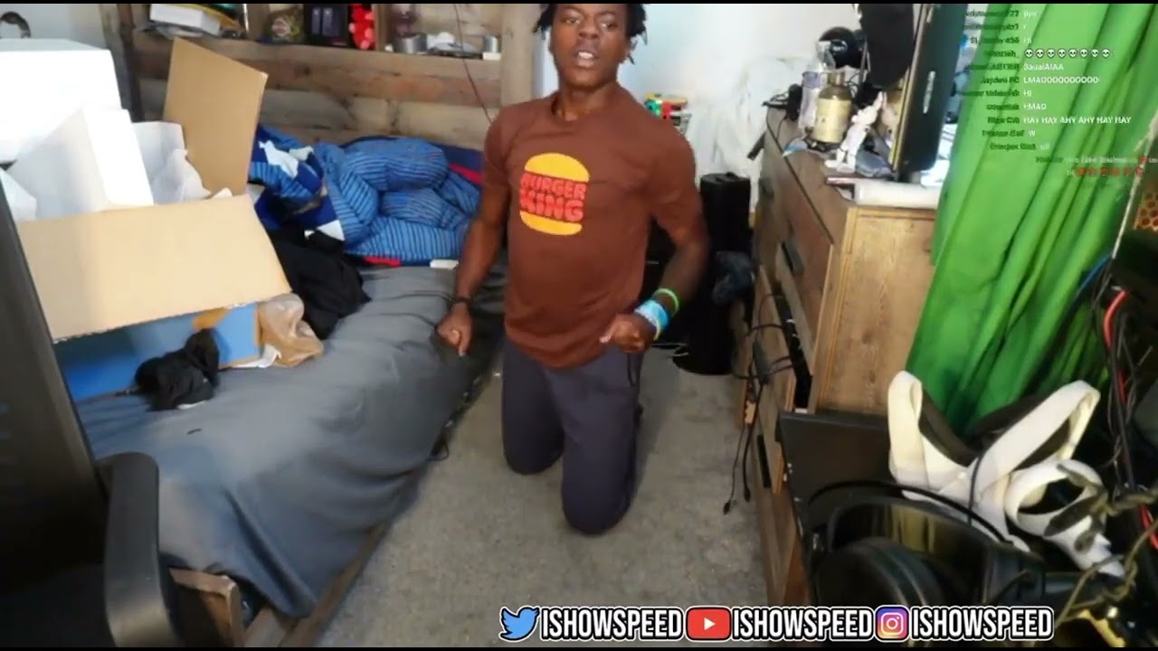 IShowSpeed Does 50 PushUps 🔥💪 - YouTube