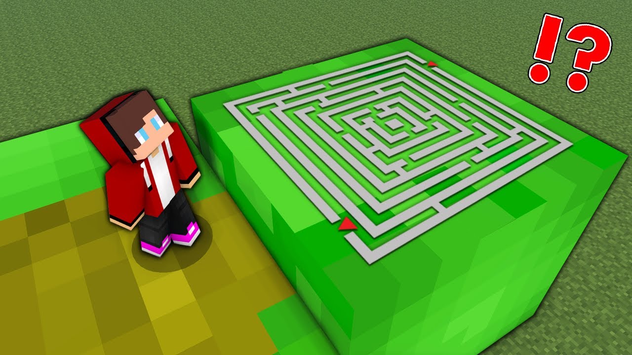 Mikey HEAD LABYRINTH by JJ and Mikey experiments in Minecraft - Maizen ...