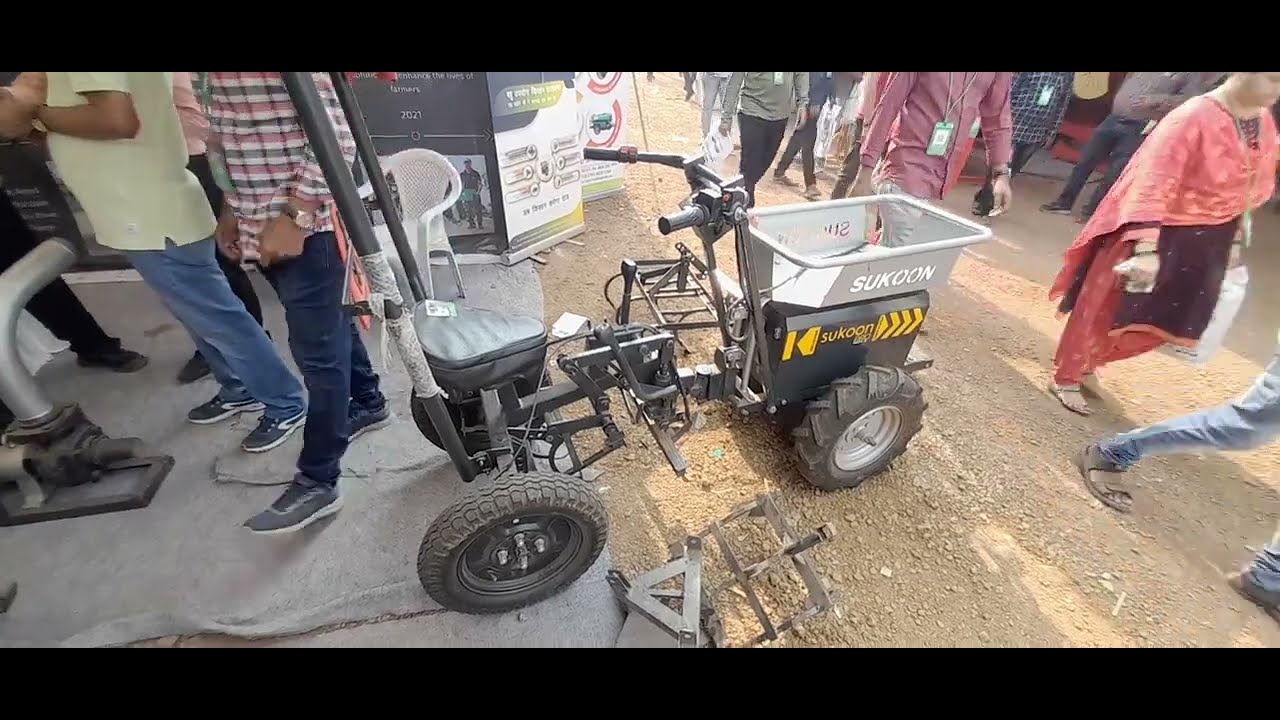 Sukoon Electric Tractor - YouTube