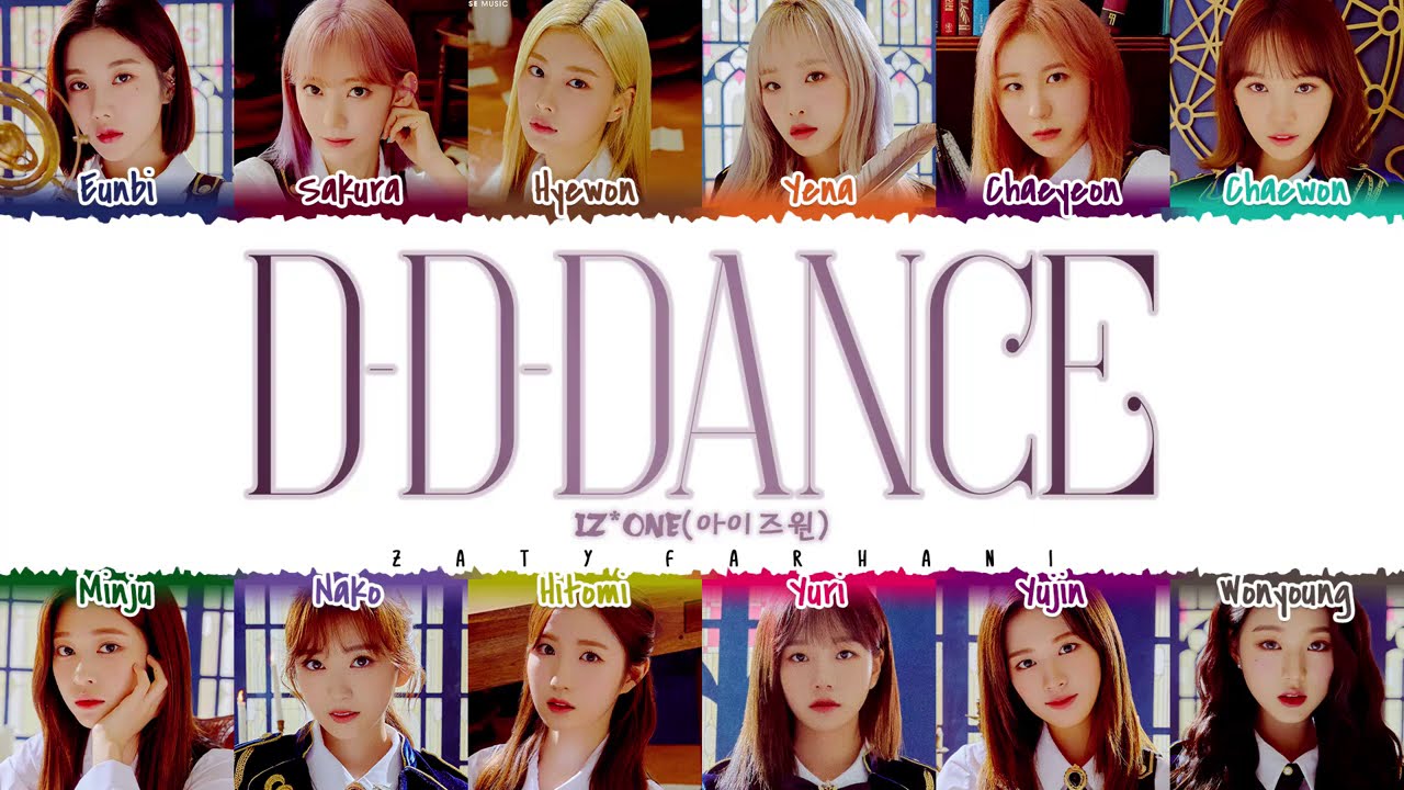 IZ*ONE - 'D-D-DANCE' Lyrics [Color Coded_Han_Rom_Eng] - YouTube
