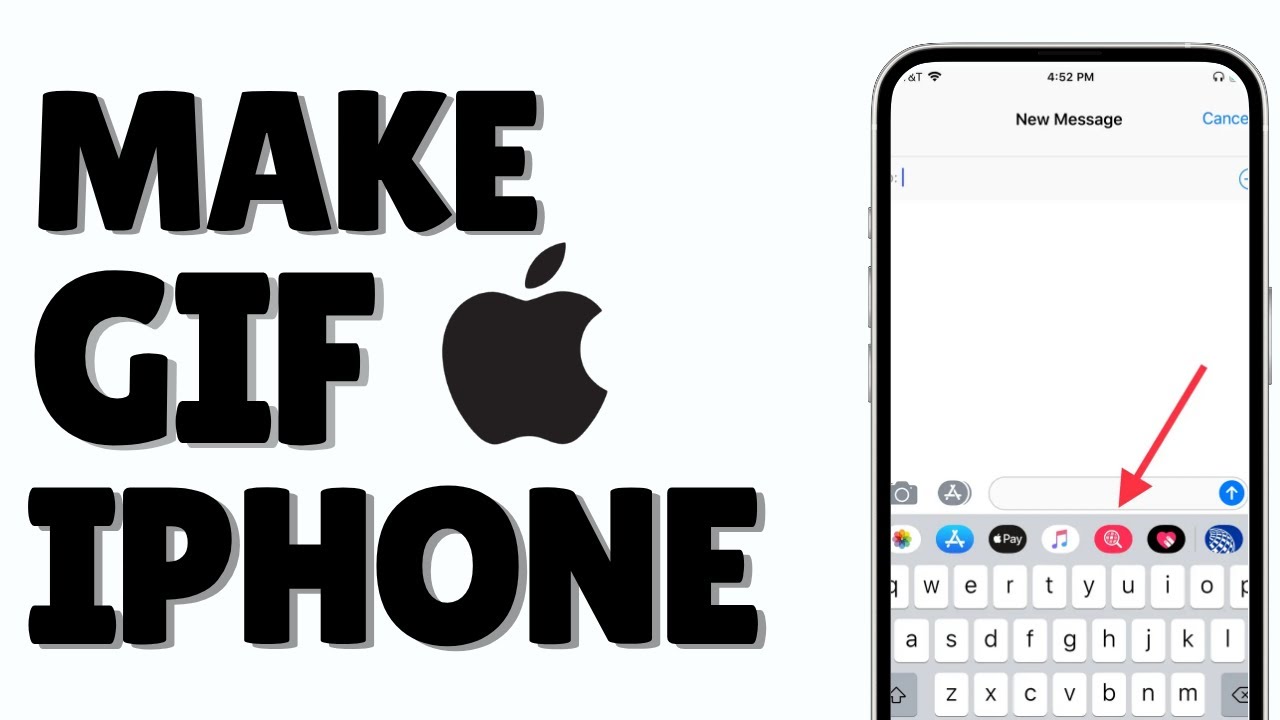 How to Make Gif on iPhone - YouTube