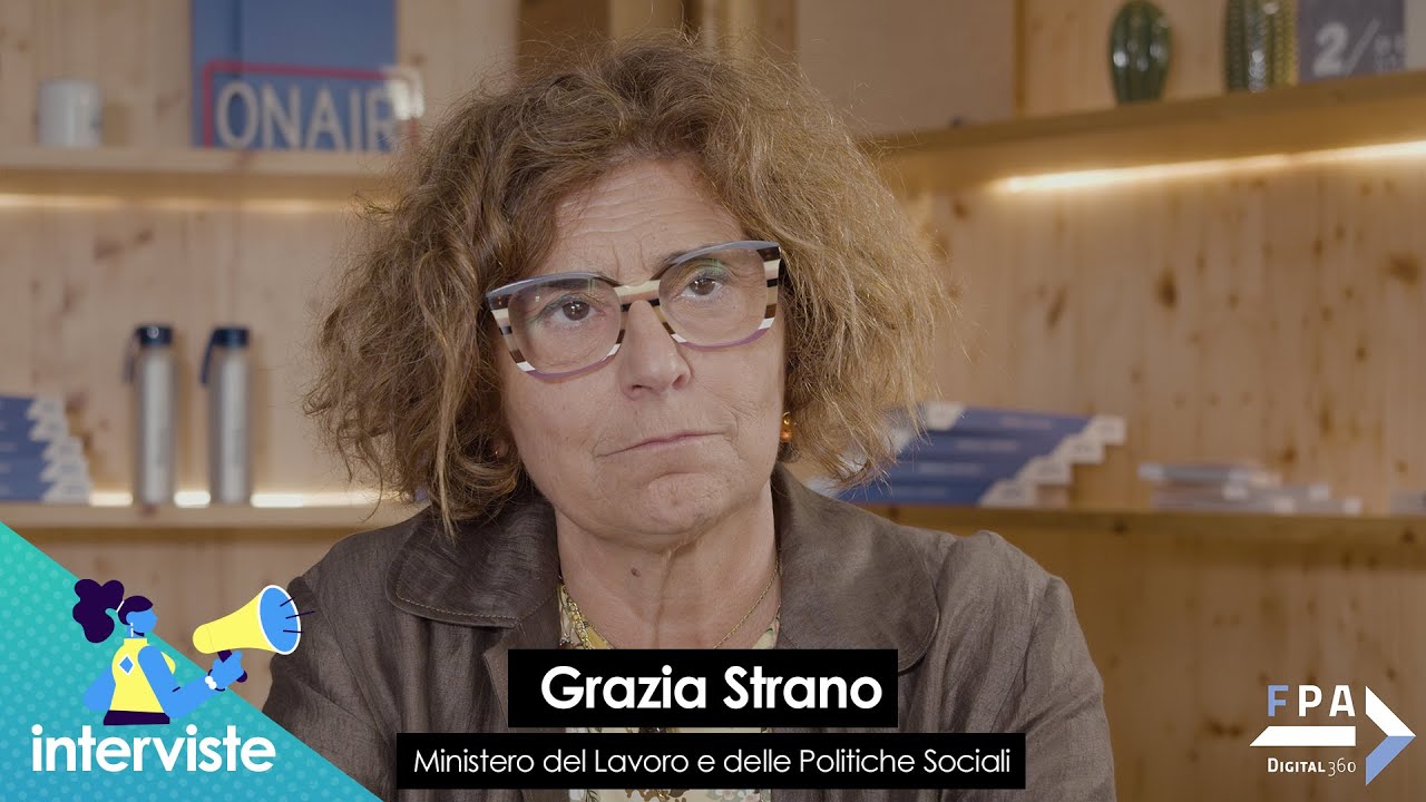 Grazia Strano (MLPS): "Assessment individuale: costruire carriere di ...