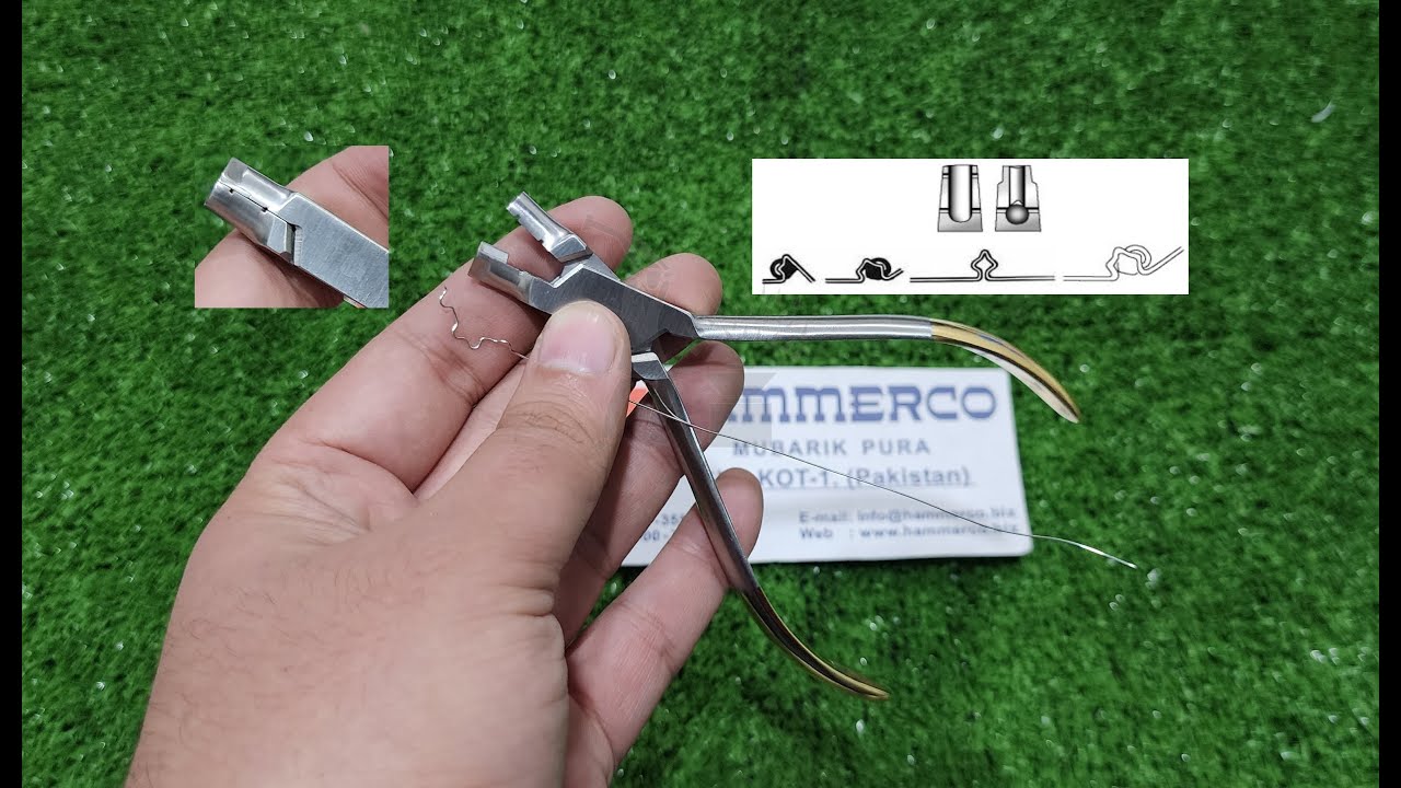 Schwarz Arrow Head Clasp Forming Loop Bending Plier - Dental ...