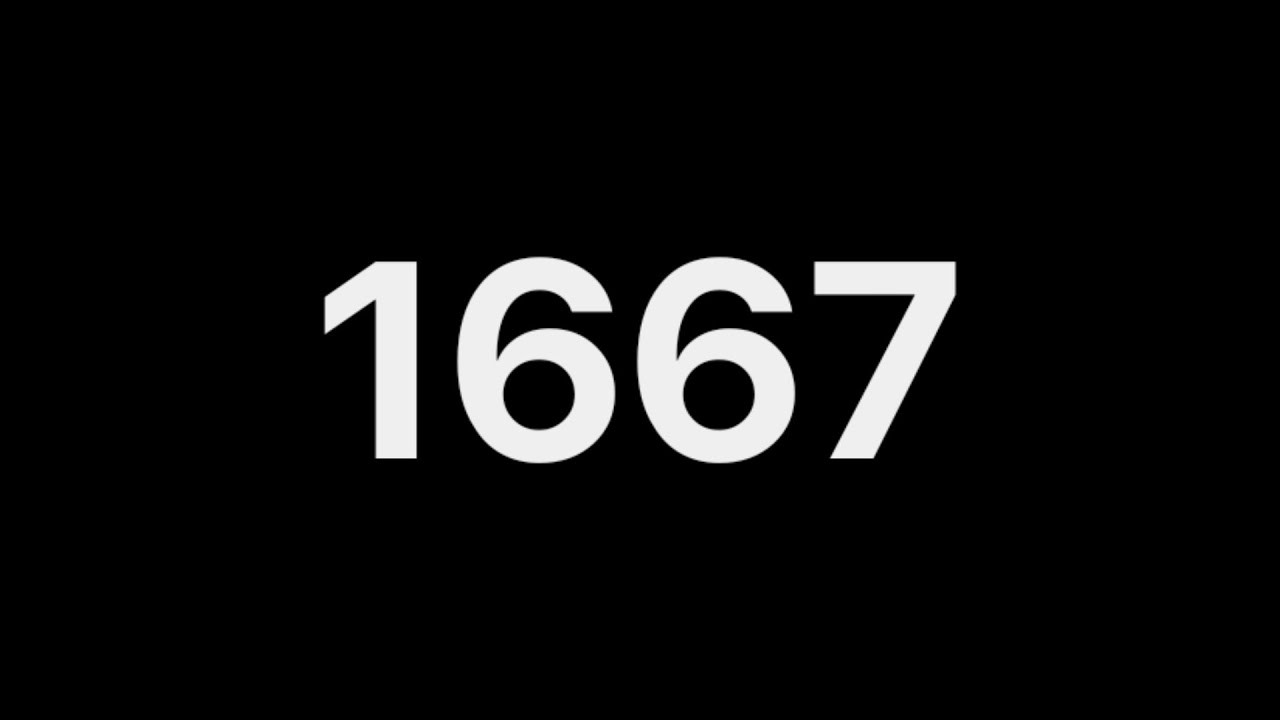 1667 - YouTube