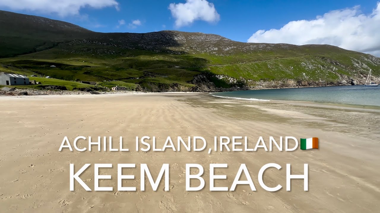 Keem Beach, Achill Island, Ireland (4K) - YouTube