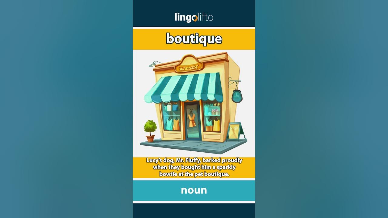 Boutique Meaning Flash Card Learn English Vocabulary YouTube boutique-meaning-flash-card-learn-english-vocabulary-youtube