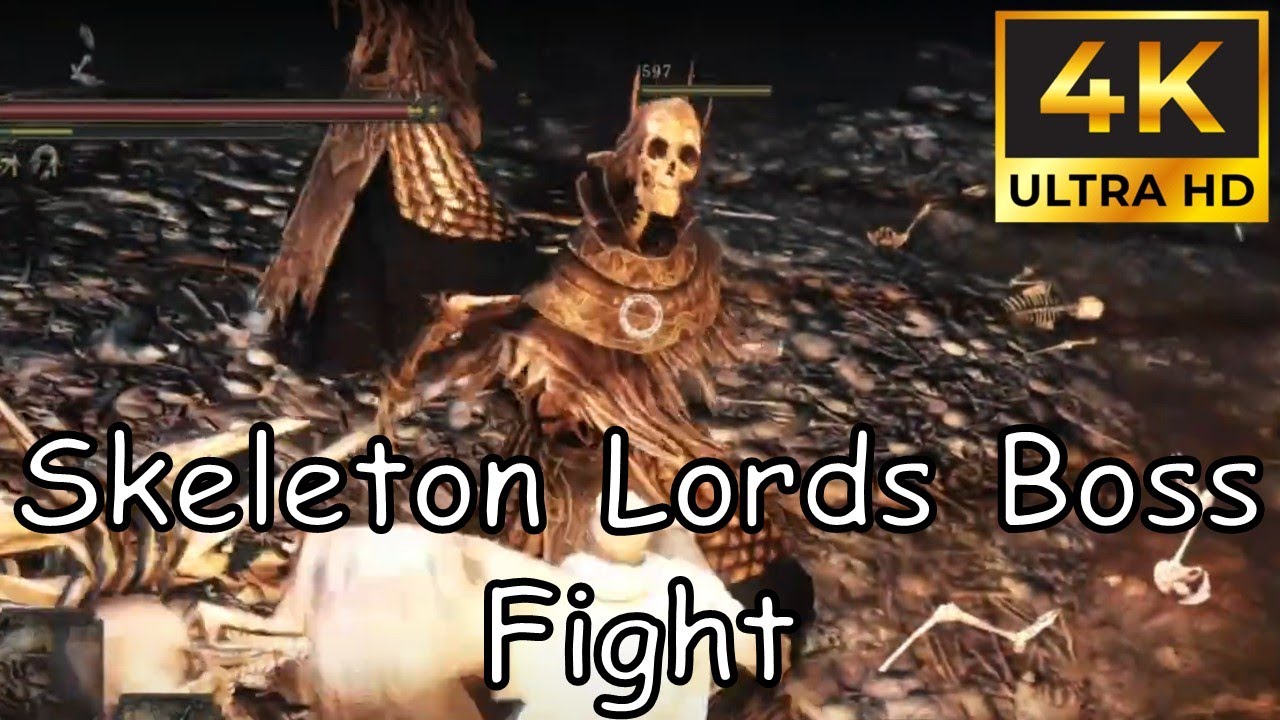 Skeleton Lords Boss Fight (Dark Souls 2) - YouTube
