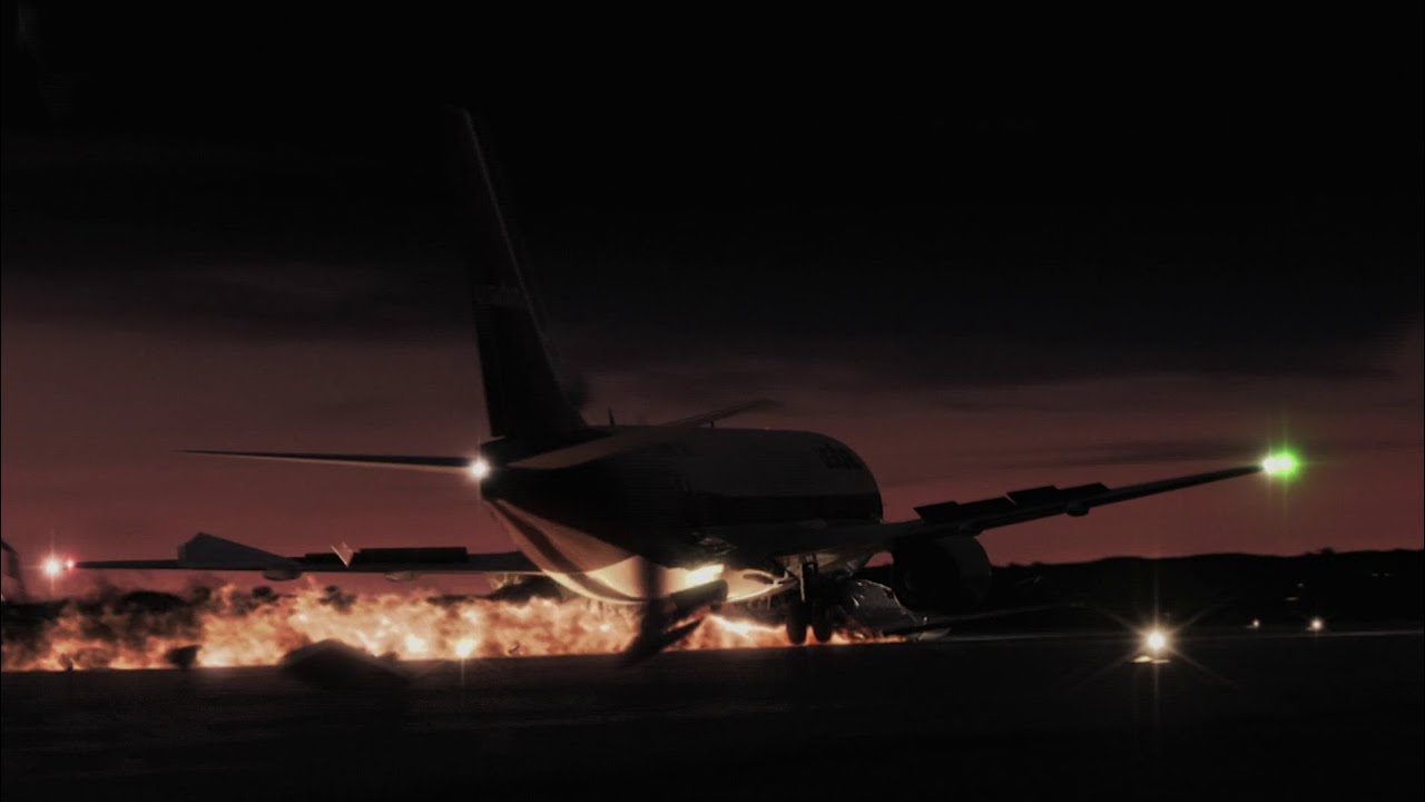 Los Angeles Runway Disaster - Animation - YouTube