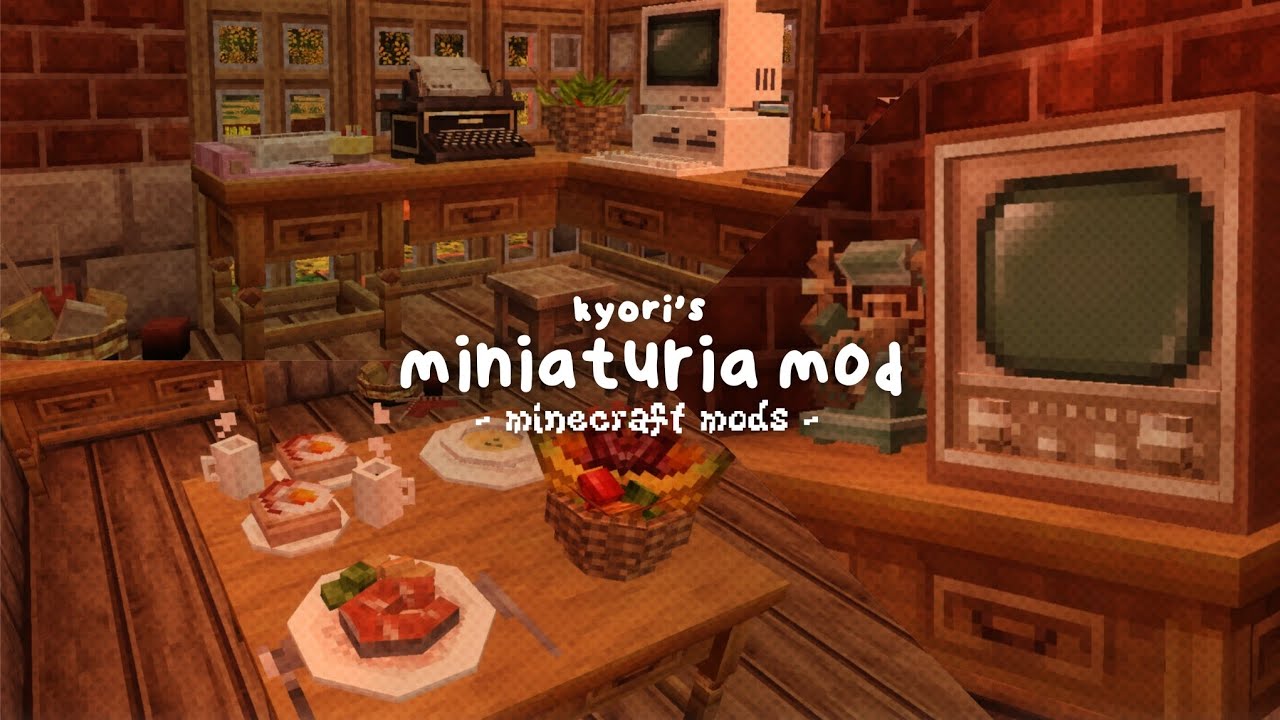 📺 Miniaturia mod // Minecraft addons - colenkkuma ☆ - YouTube
