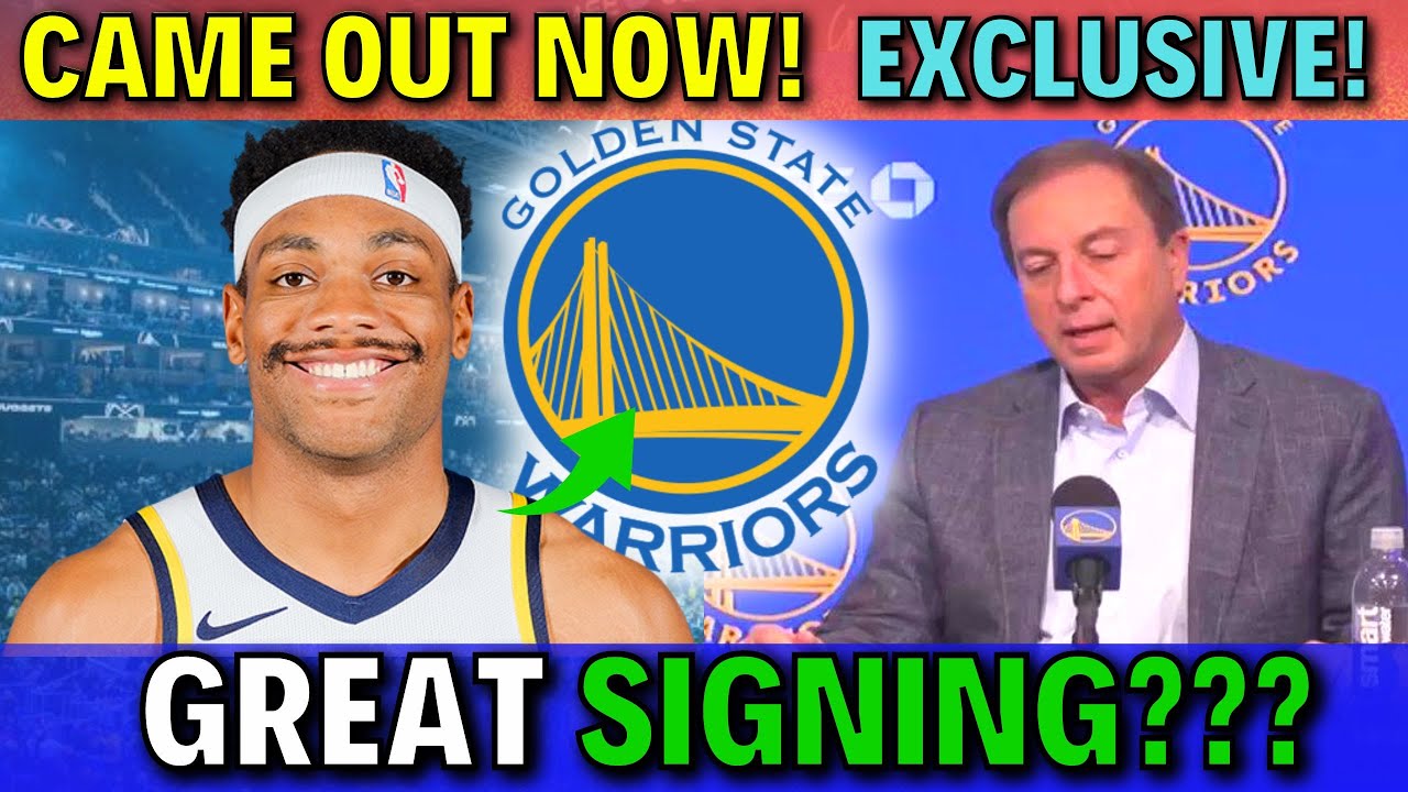 URGENT! WARRIORS SHOCKED EVERYONE! FINALLY, A GREAT MAN IN GSW ...