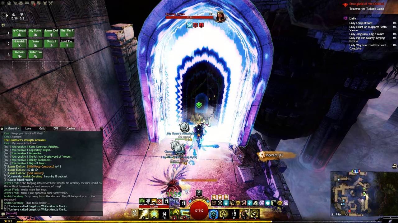 GW2 - SotF - Twisted Castle - Druid PoV /w TS - YouTube