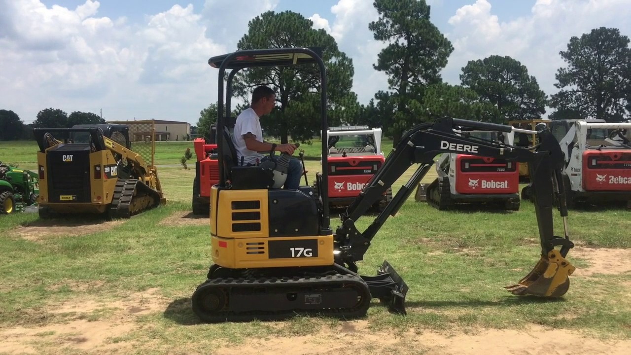 John Deere 17G 5873) - YouTube