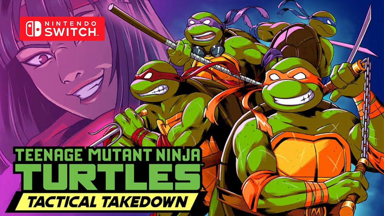 Teenage Mutant Ninja Turtles: Tactical Takedown – Nintendo Switch ...