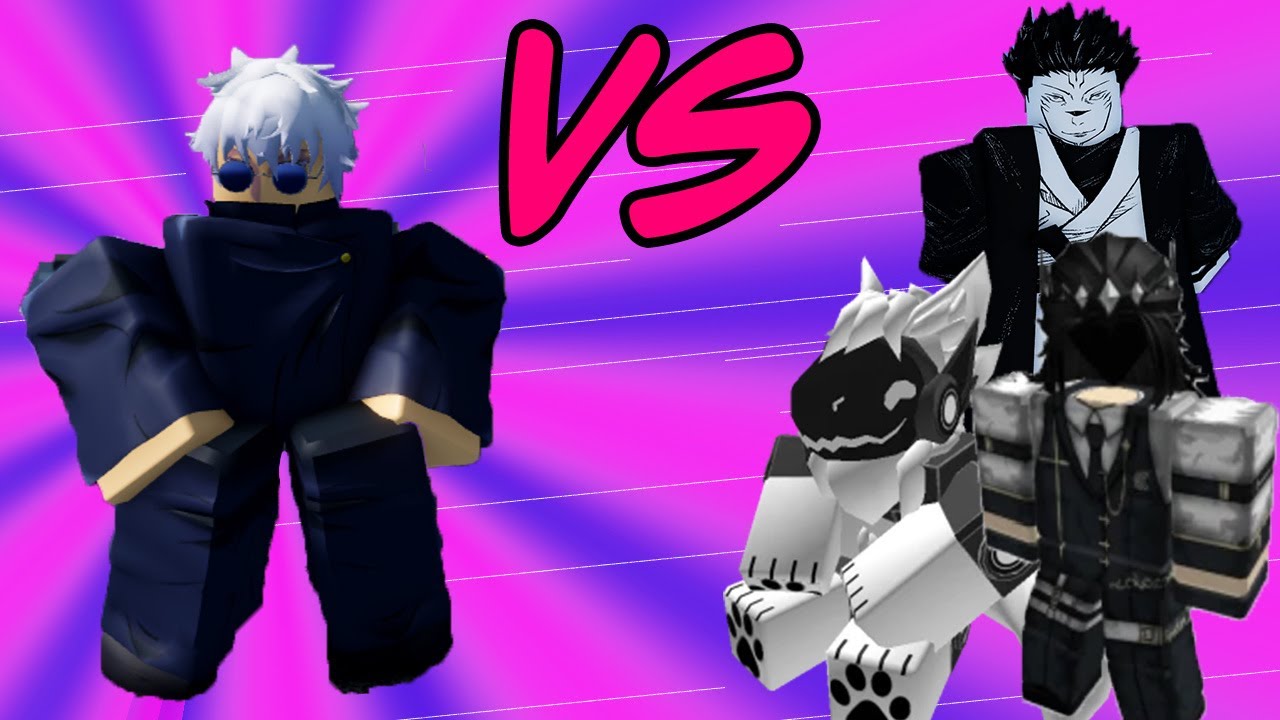 [AUT] 3 Noobs try to 3v1 Maxed Gojo [THANKS FOR 2K] - YouTube