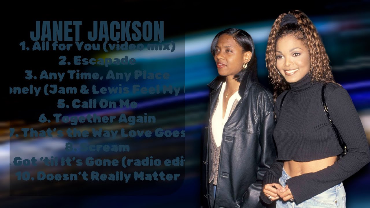 Janet Jackson-Essential hits roundup mixtape for 2024-Top-Rated Chart ...
