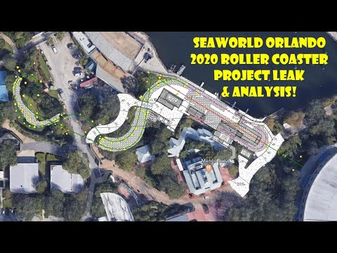 LIVE SEAWORLD ORLANDO 2020 ROLLER COASTER PROJECT LEAK / ANALYSIS ...
