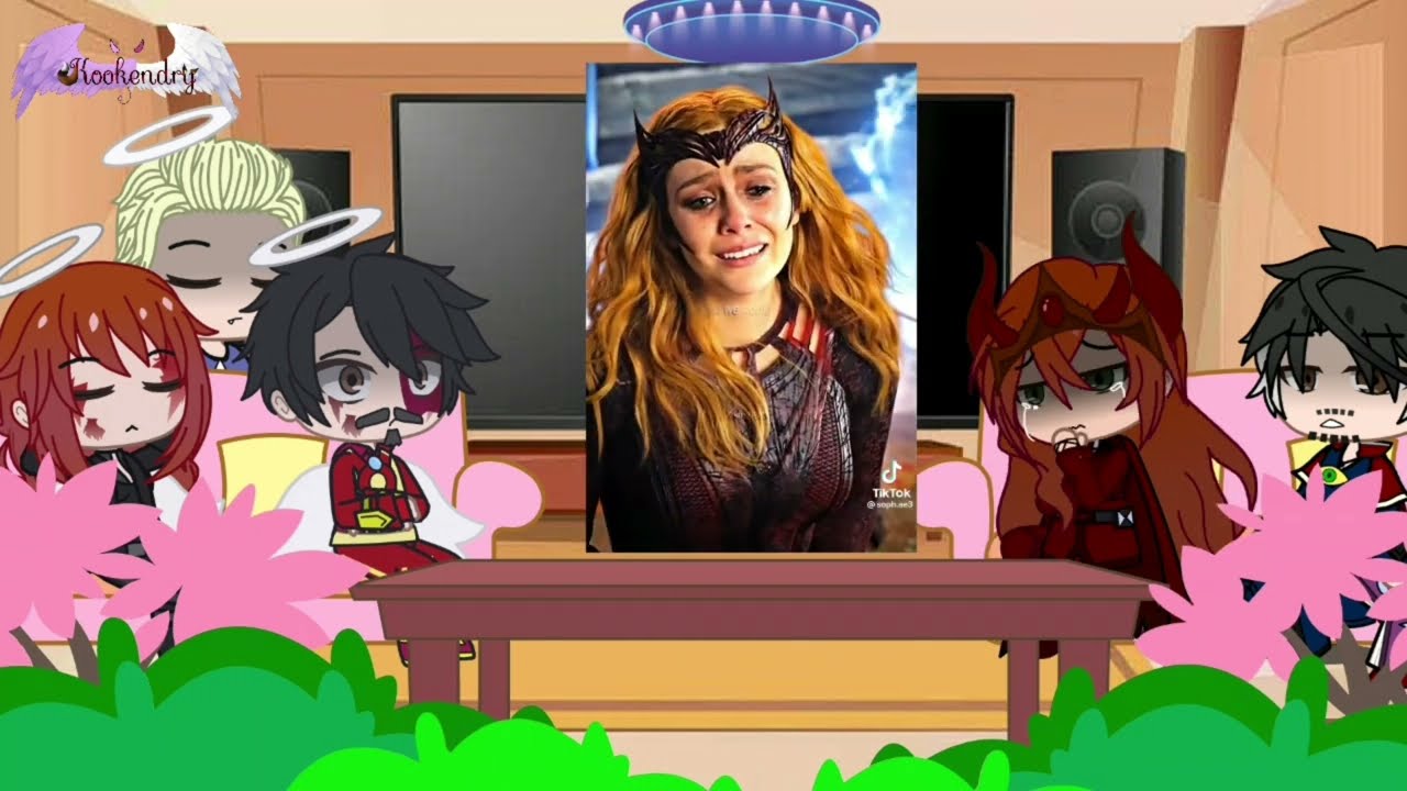 Avengers React To Wandascarlett Witch Part 4 Gacha Club Youtube