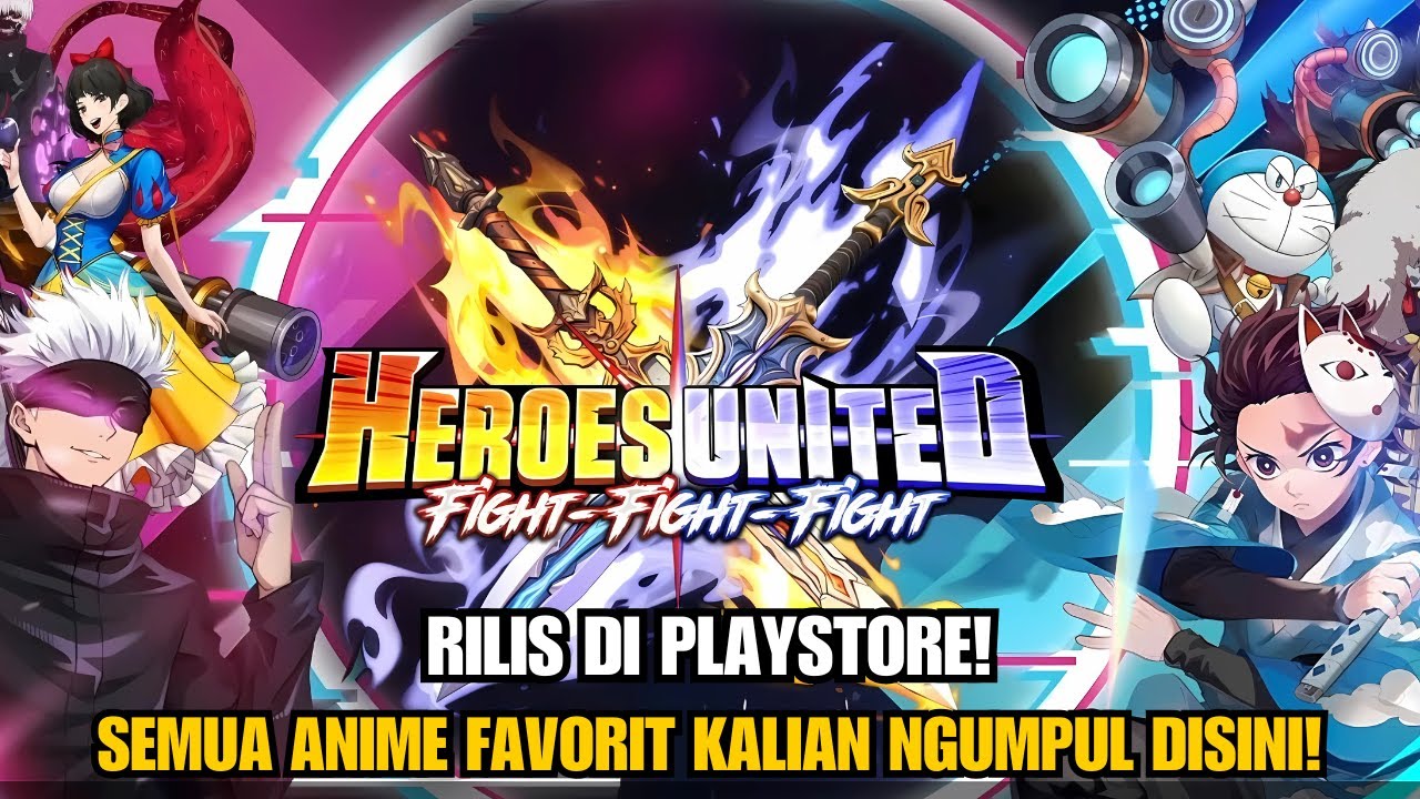 Rilis di Playstore! Semua Anime Favorit Kalian Muncul Disini! - Heroes ...