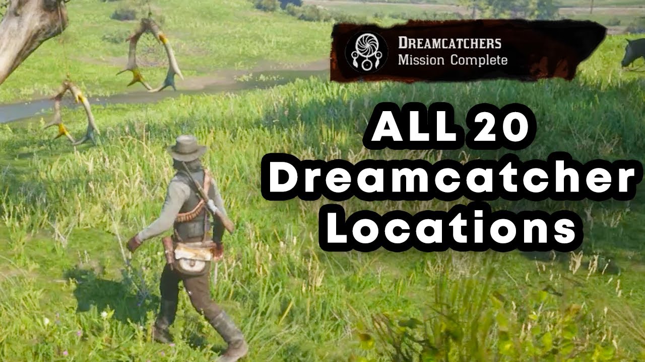 RDR2: ALL 20 Dreamcatcher Locations + Reward. Easy Quick Guide - YouTube