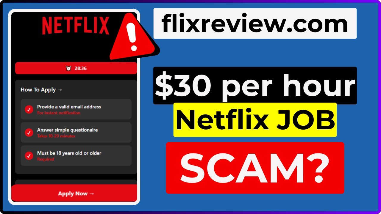 Flixreview.com: Is This Netflix Reviewers Job Legit or Scam? - YouTube