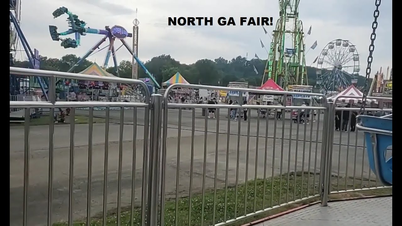 4 Rides at the North Georgia Fair in Dalton, GA 5-16-25 - YouTube