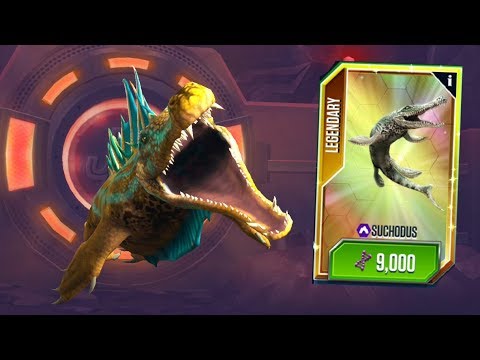Suchodus Max Level - Jurassic World The Game - YouTube