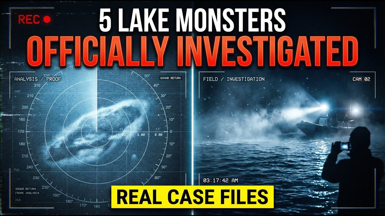 THE 5 LAKE MONSTER VIDEOS THAT WERE OFFICIALLY INVESTIGATED - YouTube