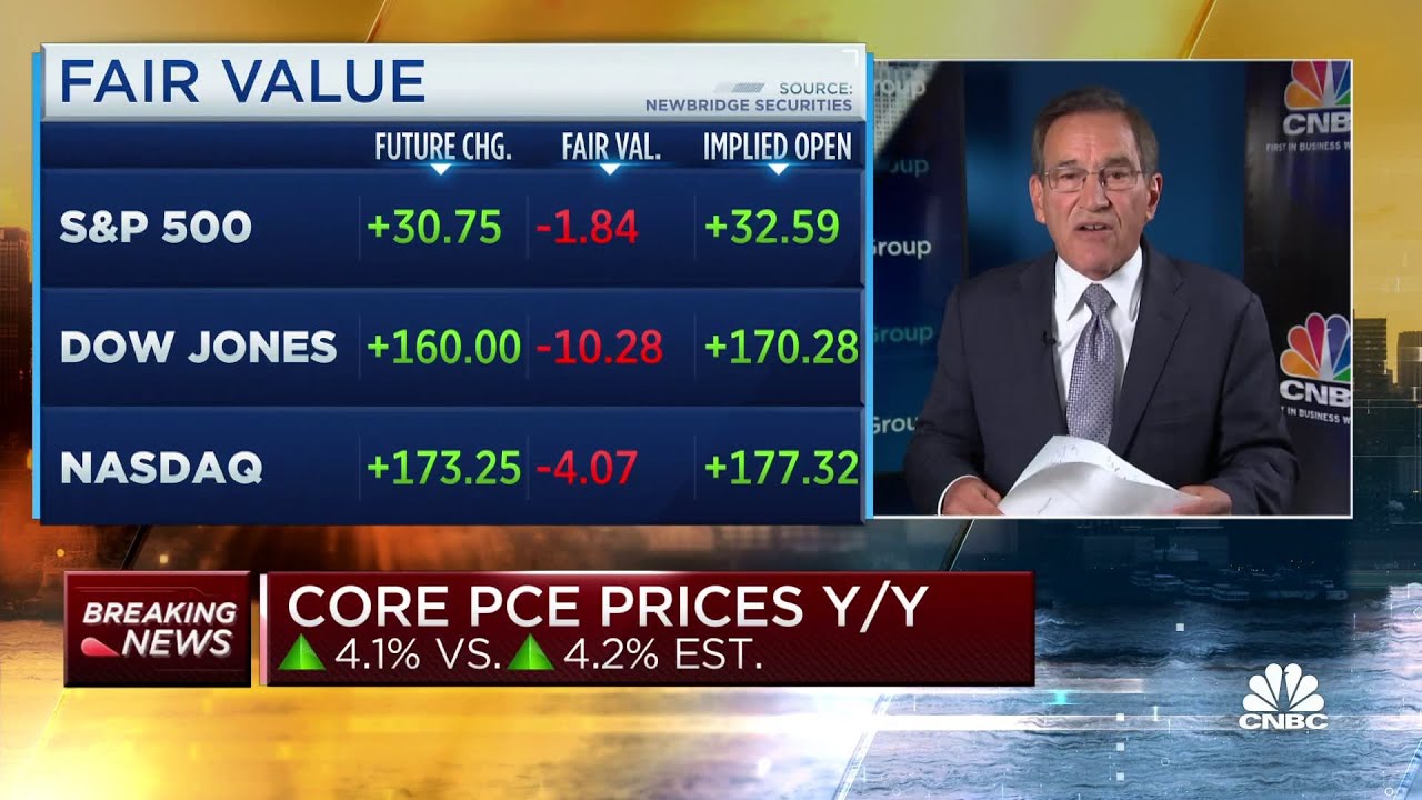 Key Fed inflation rate falls to lowest annual rate in nearly 2 years ...
