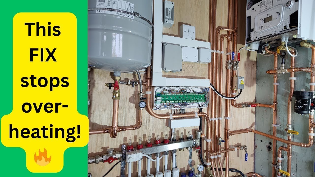 Underfloor Heating Overheat Stat wiring Setup | Wet UFH overheating ...