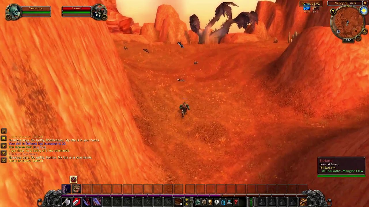 Killing Sarkoth on WoW Classic while your parents fight in the other ...